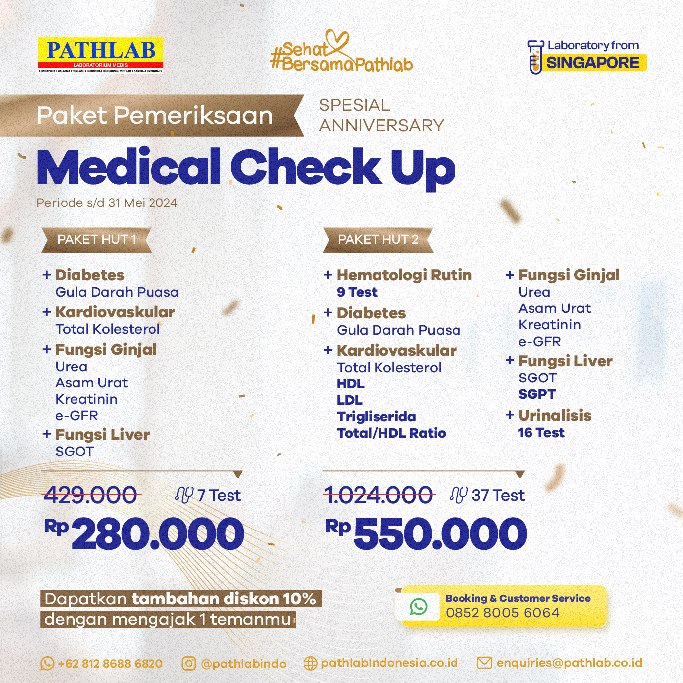 Promo Sehat | Pathlab Indonesia